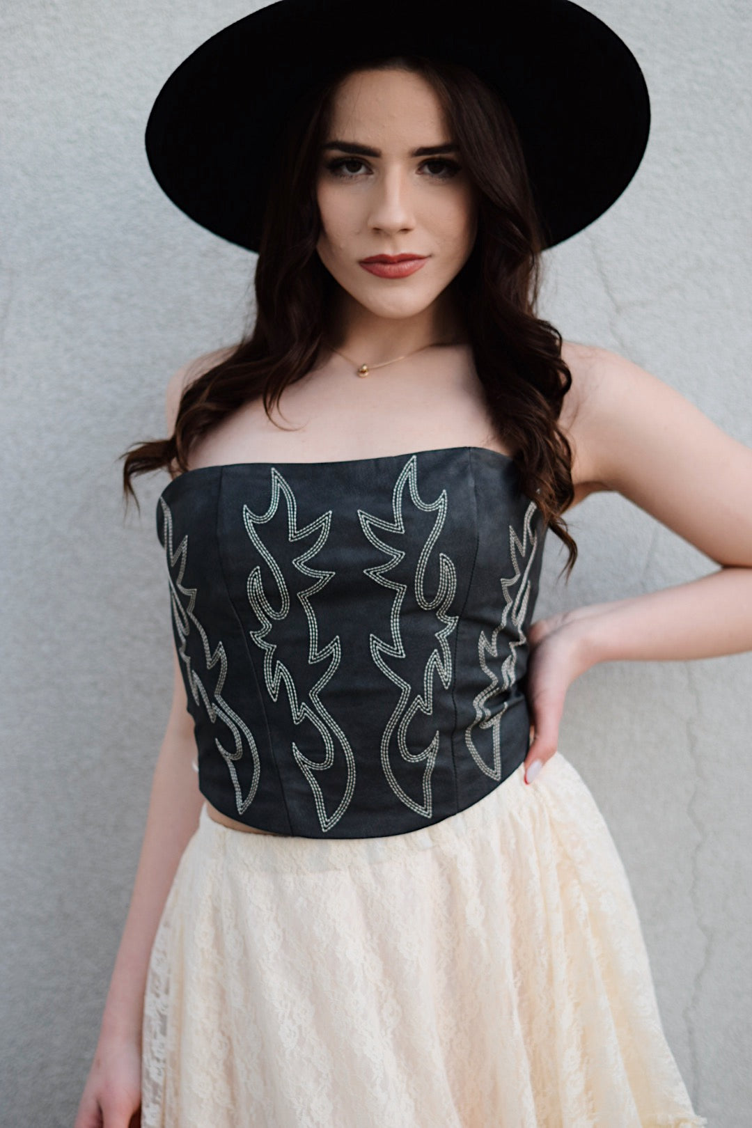 Hannah Western Corset Top – Buckin' Cowgirl