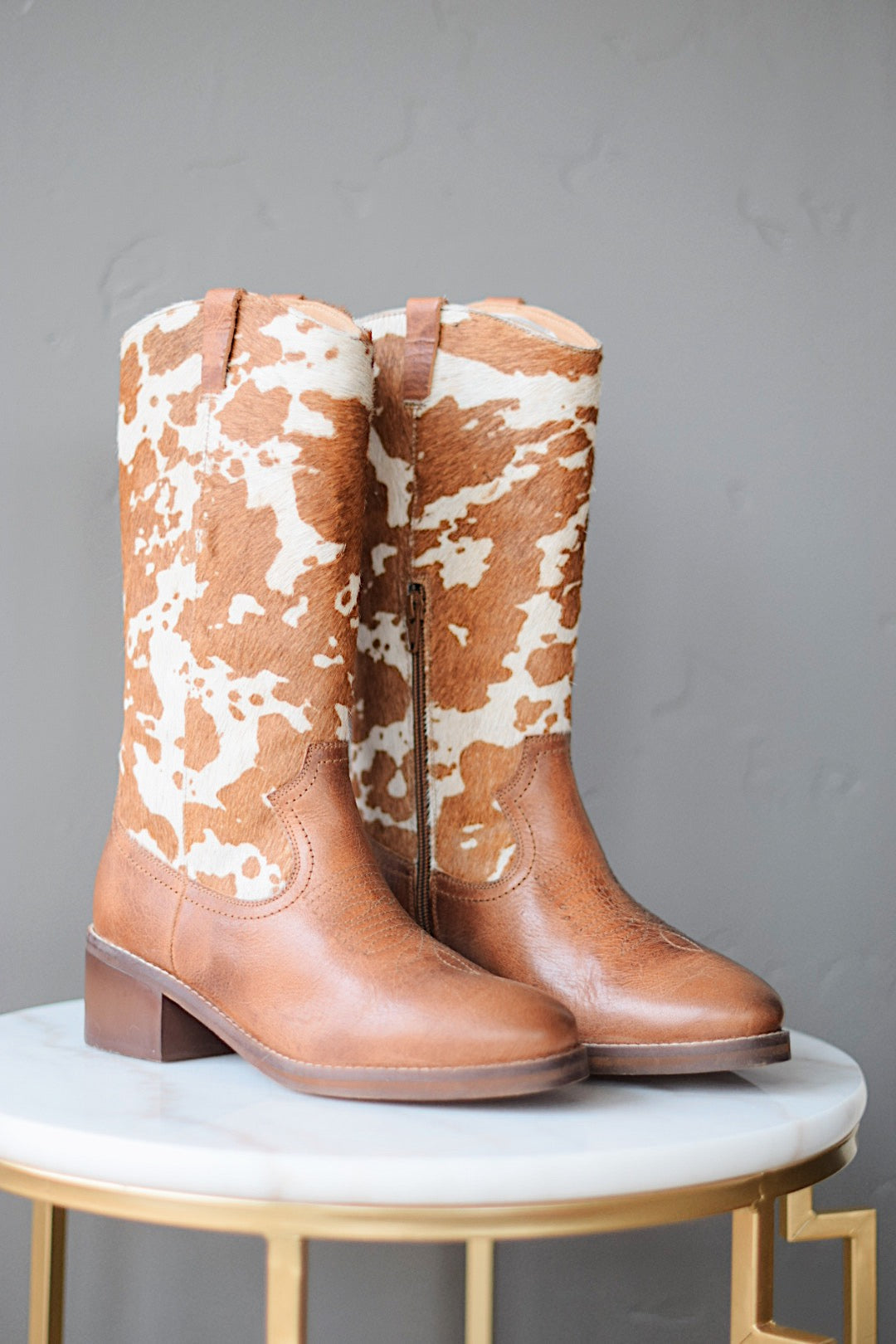 Cowhide Boots – Buckin' Cowgirl